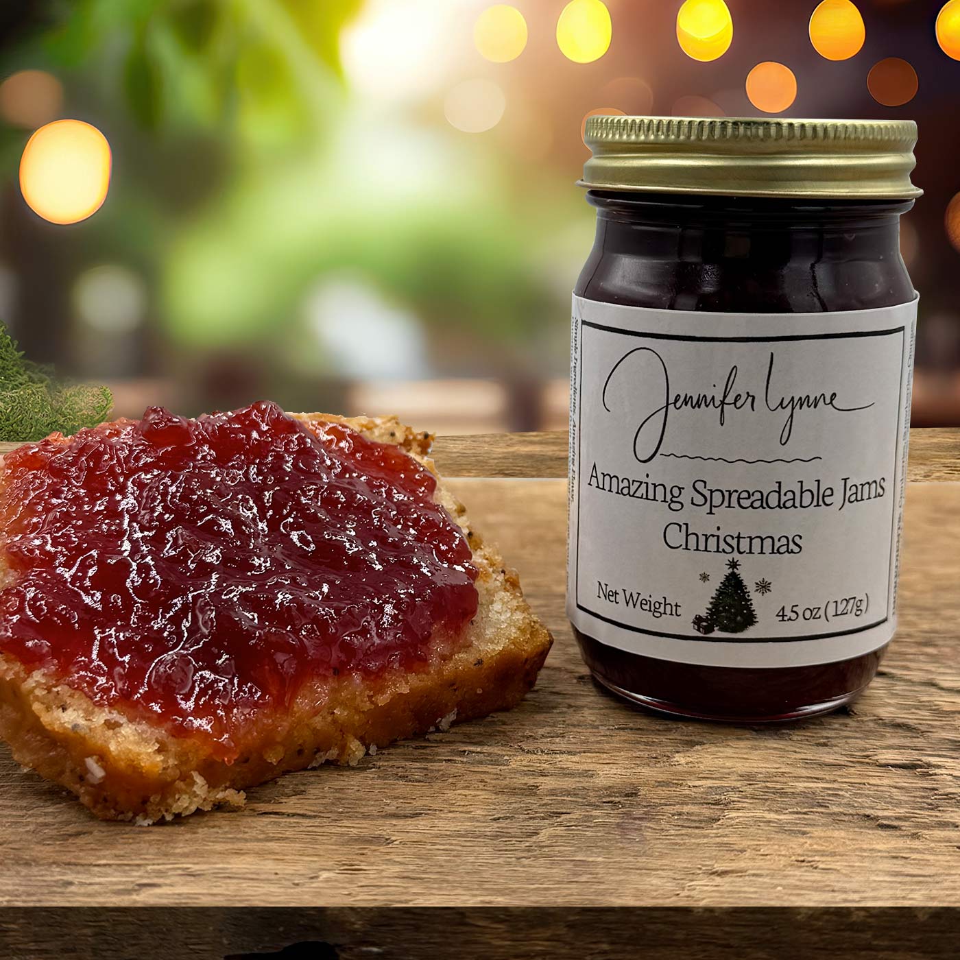 Christmas Spreadable Jam – Jennifer Lynne Gourmet Sweet Breads, LLC